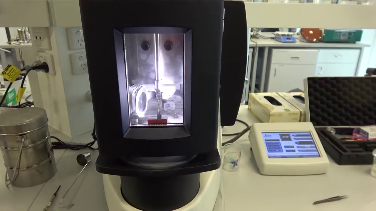 TEM: How to Vitrify a Cryo-TEM Sample Using the Leica EM Grid Plunger ...