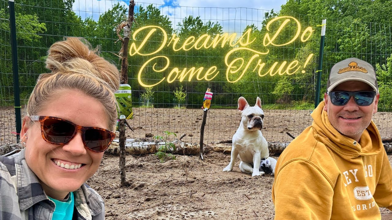 Moose Lodge Dreams Coming True! Garden & Food Plot at Our Off-Grid ...