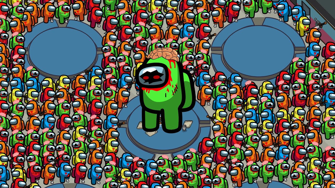 AMONG US, but with 1001 Zombies. All Zombie videos | ACGame Let's Play ...