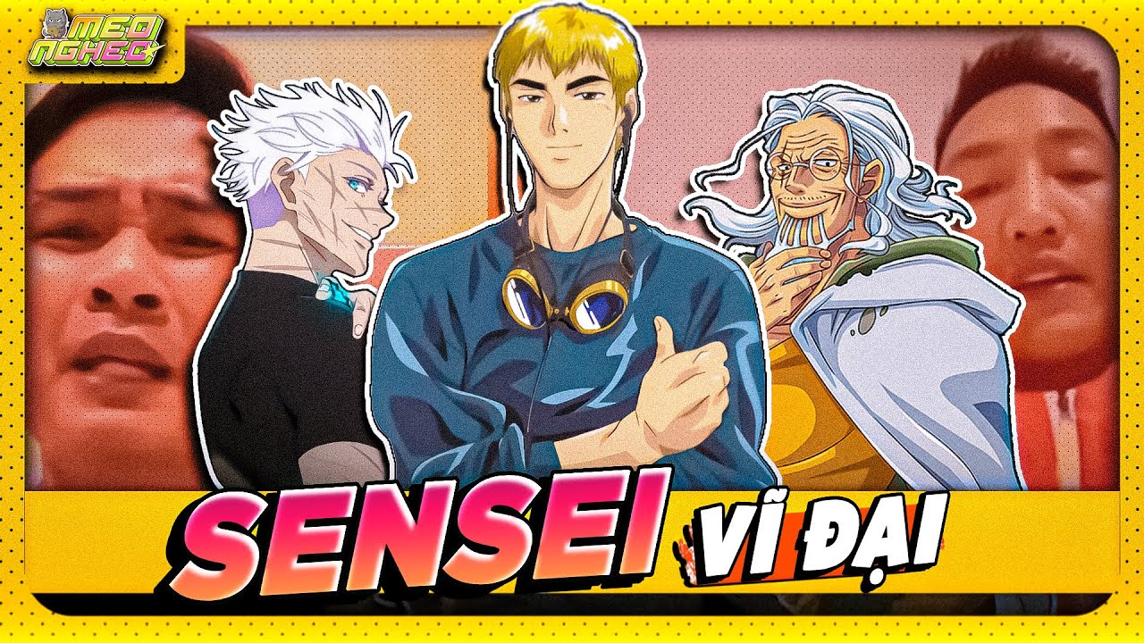10 SENSEI NỔI BẬT NHẤT ANIME/MANGA - YouTube