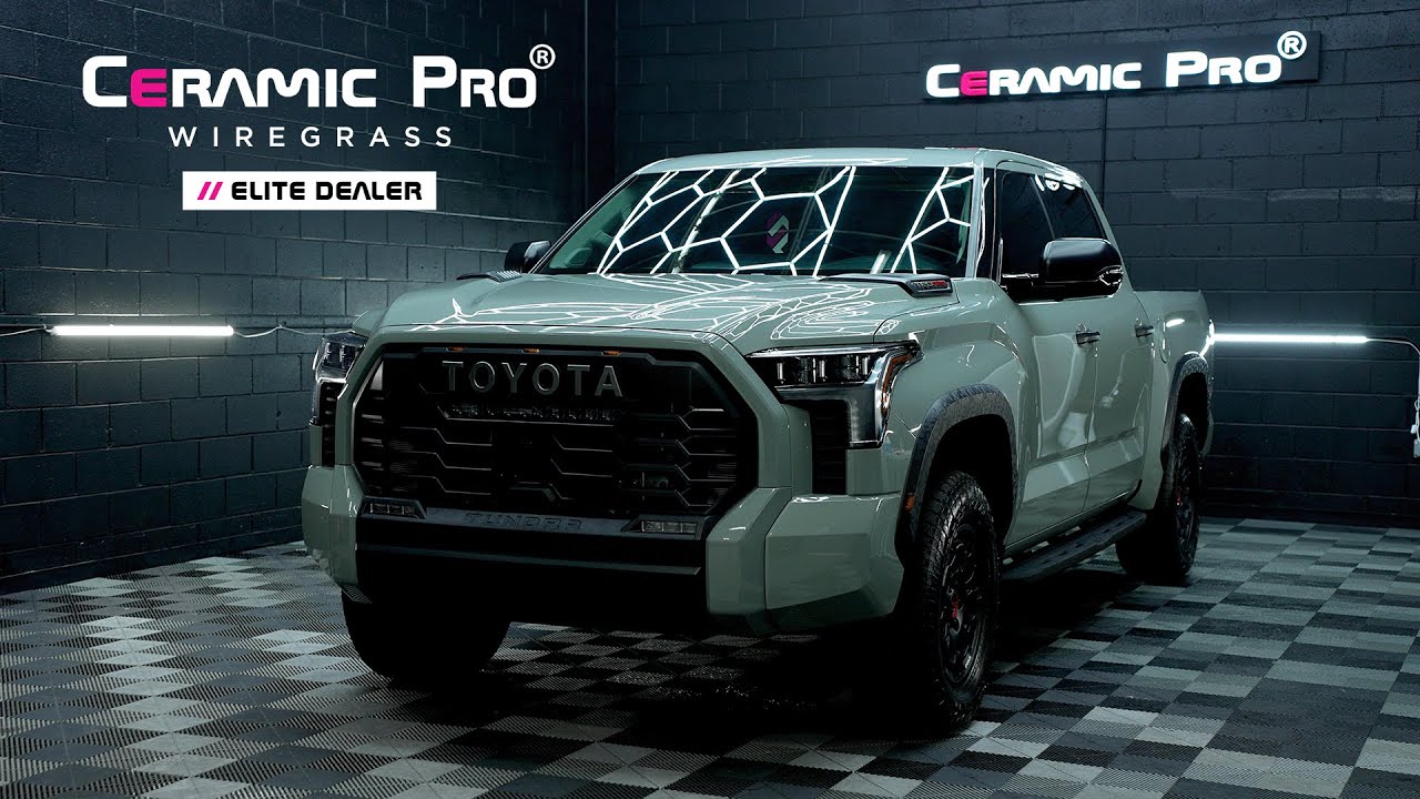 Toyoda Tundra TRD PRO Gets Ceramic Pro Protection With Ceramic Coating, PPF, and Window Tint ...