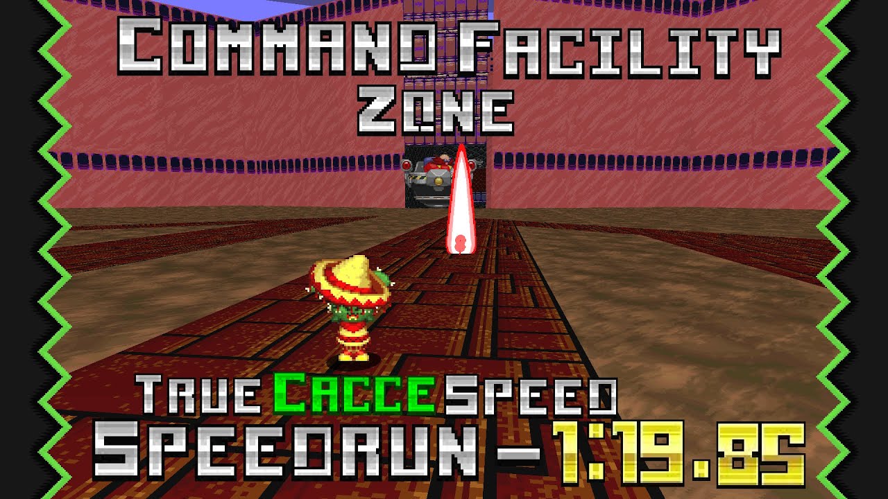 SRB2 OLDC Round 2: Cacee Speedrun Command Facility Zone (1:19.85) - YouTube