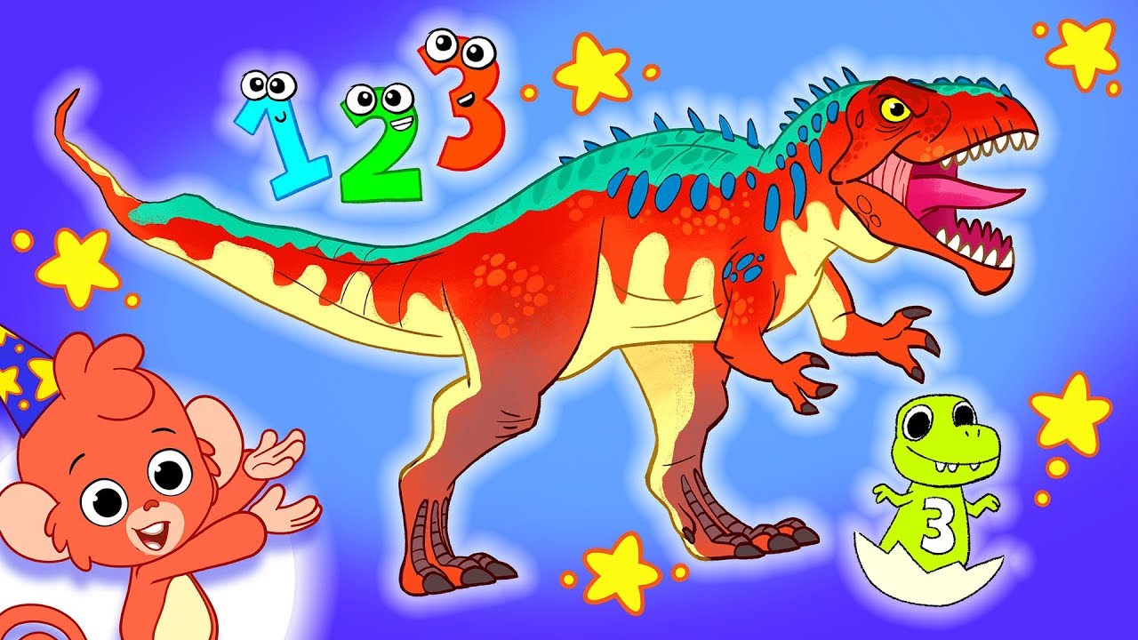 Dinosaurs ABC and Counting | Cartoons for Kids | Club Baboo - YouTube