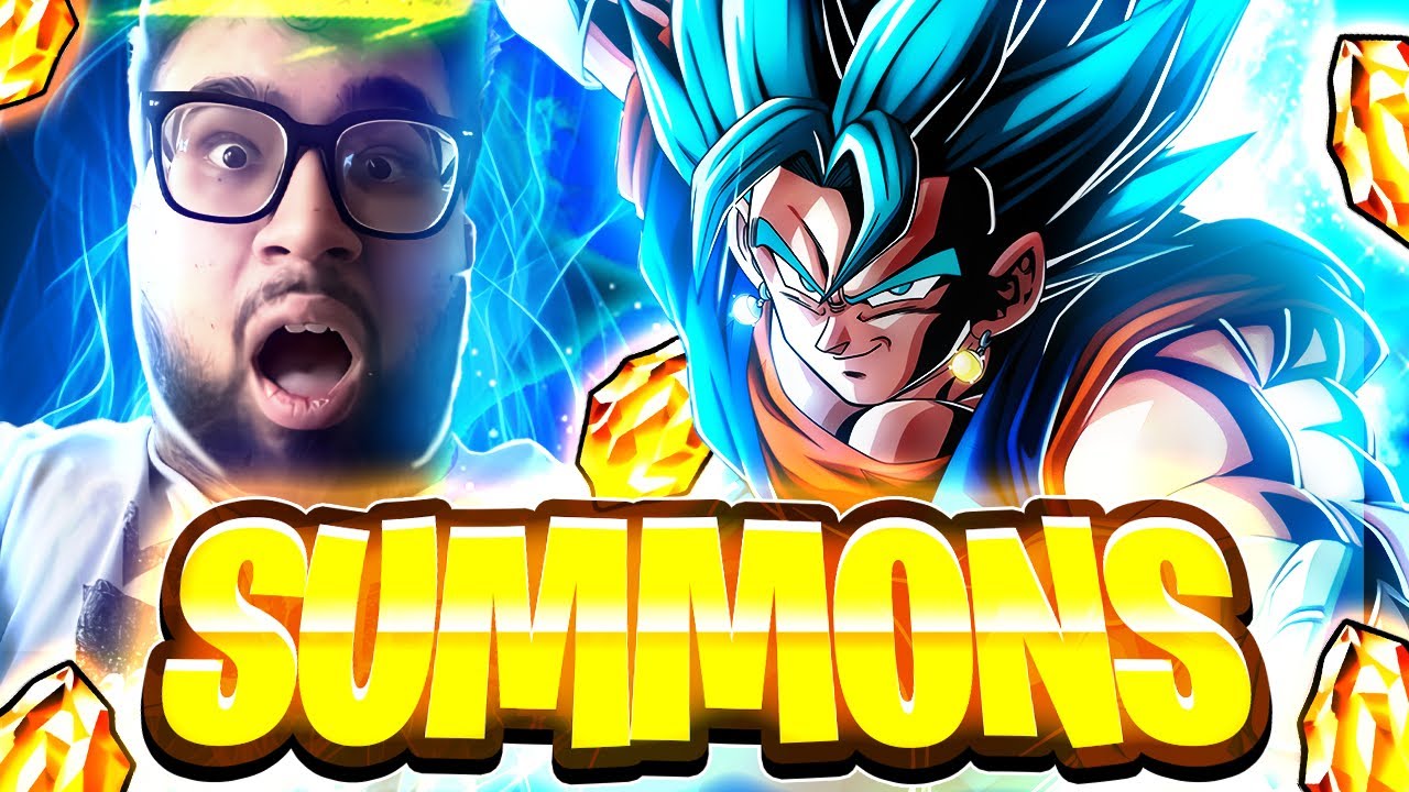 NEW ANIMATIONS + GODLY LUCK!? STR Goku & Vegeta Summons | Dokkan 10th ...