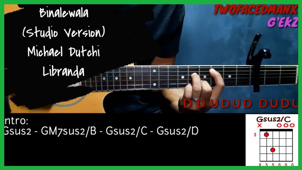 Binalewala "Studio Version" - Michael Dutchi Libranda (Guitar Cover ...