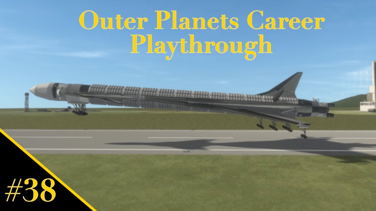 2 Kiloton Planes! // Part 3/3 // Outer Planets Career [#38] // KSP 1.12 ...