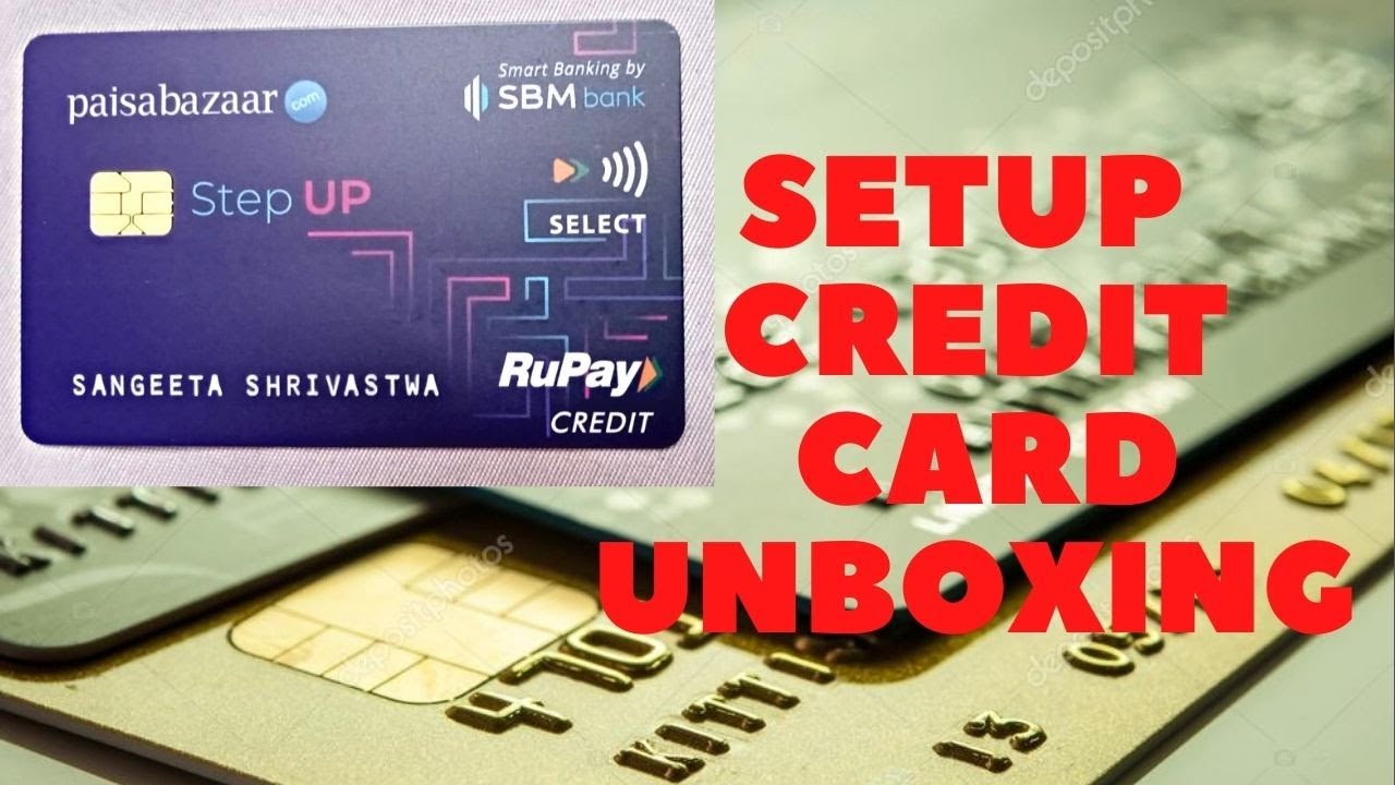 Paisabazaar SBM Setup Credit Card Unboxing And Review|Technical Prem ...