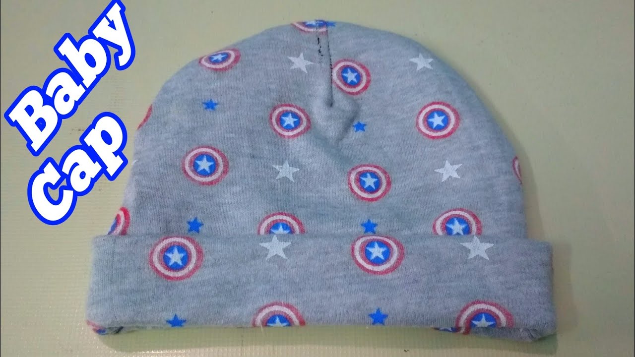 Simple Method Baby Cap Cutting and Stitching | Stylish Newbron Cap ...