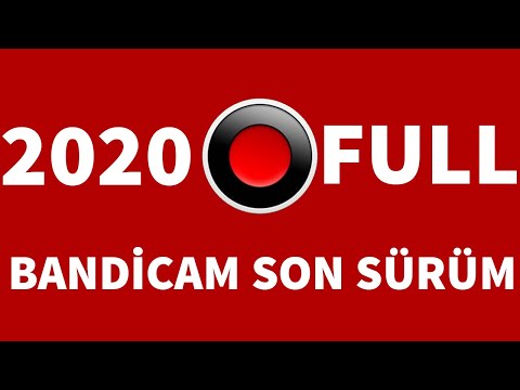BANDİCAM SON SÜRÜ FULL İNDİRME & KURULUM