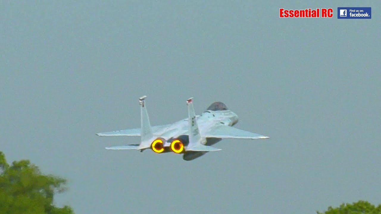 McDonnell Douglas F-15 Eagle - FULL AFTERBURNER RC ! - YouTube