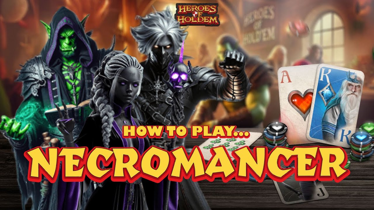 How to Play Necromancer | Heroes of Holdem Strategy Series - YouTube