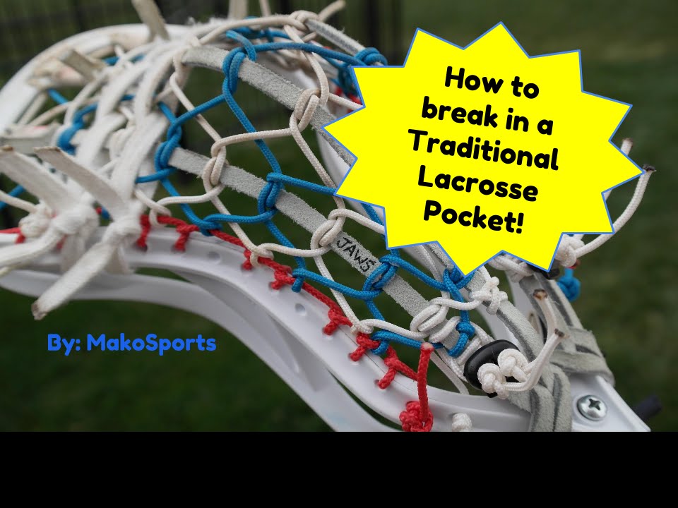 How to break in a traditional pocket - YouTube