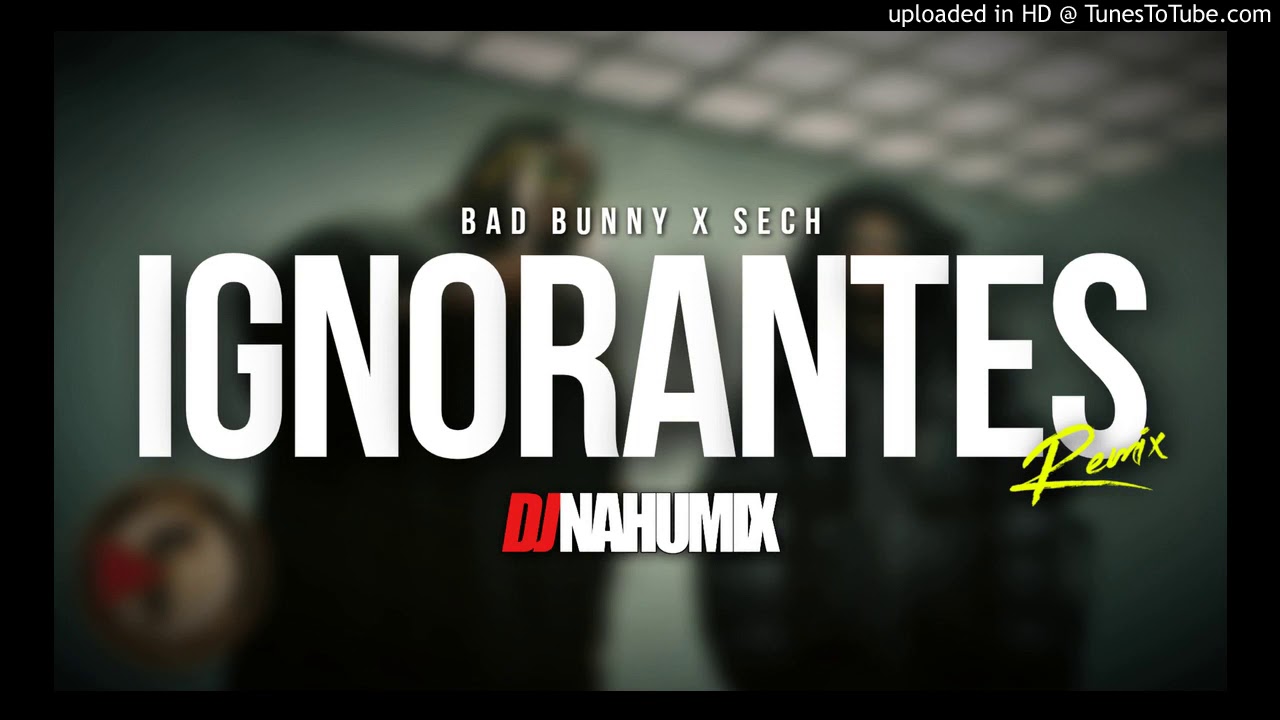 IGNORANTES REMIX ⚡ BAD BUNNY SECH Remix by DJ - YouTube