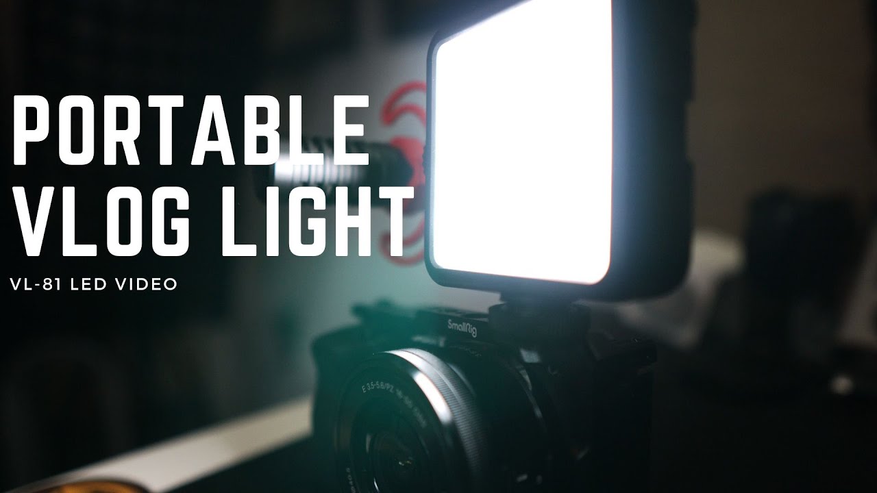 "Stay Lit on the Go: The Ultimate Portable Video Light for Vloggers ...