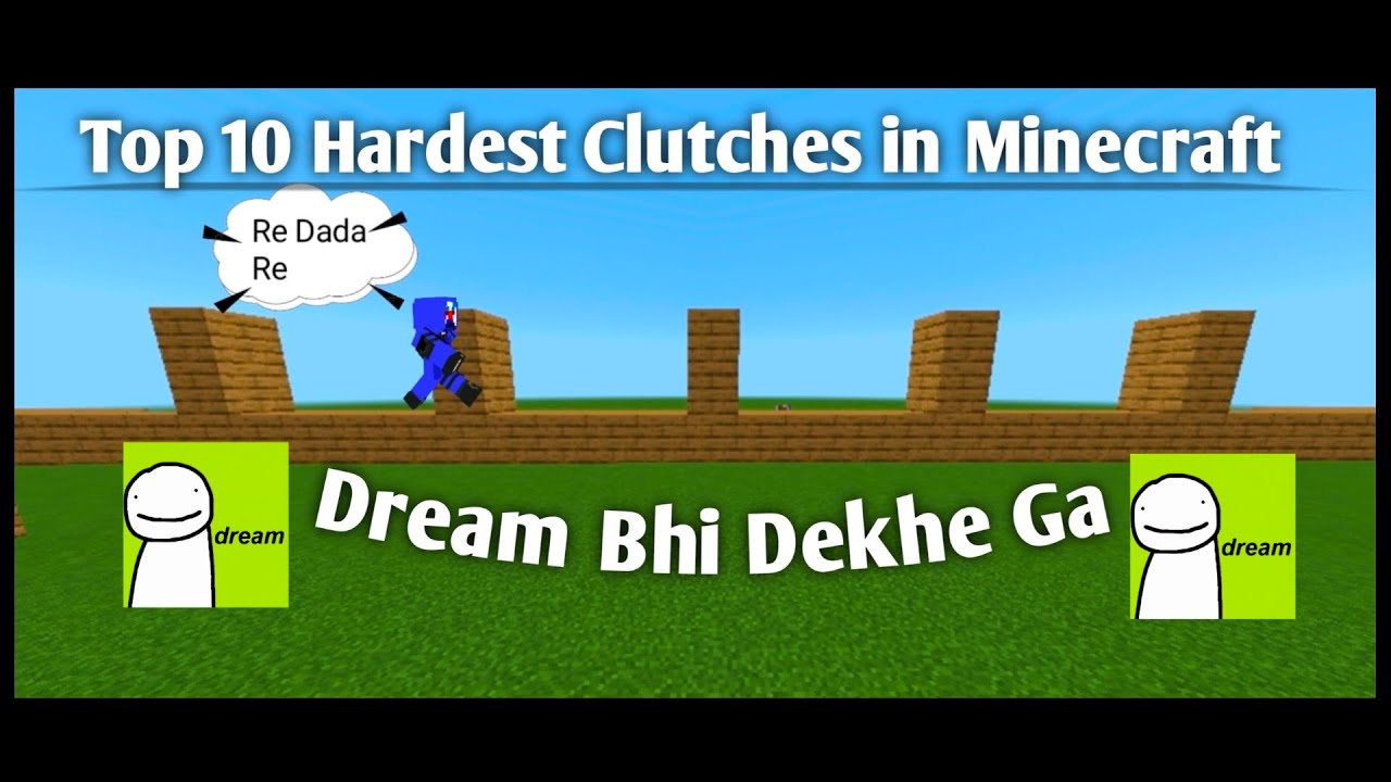 I Try Top 10 Hardest Clutches in Minecraft - YouTube