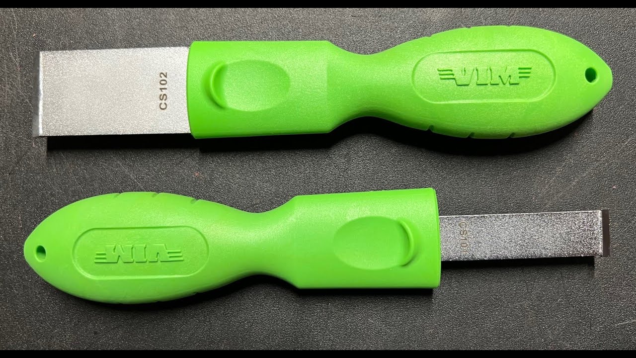 VIM Tools CS100 2 Pc. Heavy-duty Carbide Tip Scraper Set - YouTube