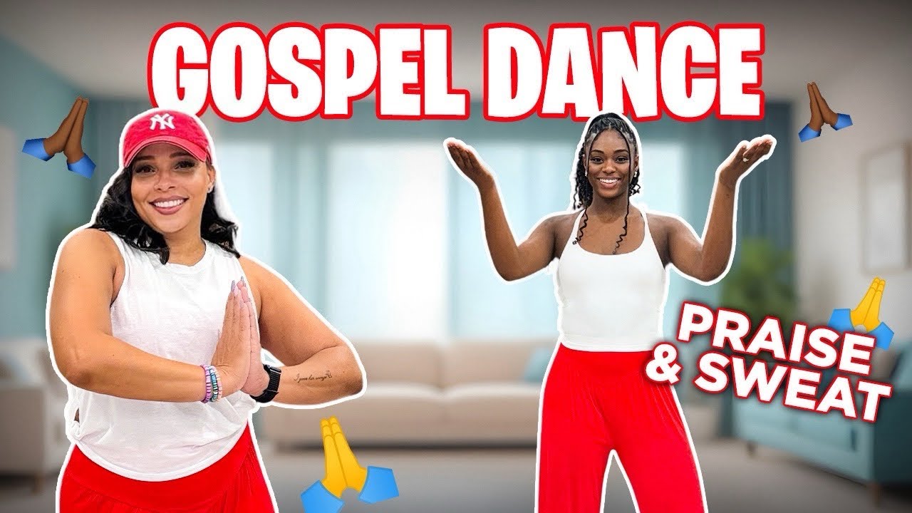 Beginner Gospel Dance Cardio Workout AT HOME| No Equipment, Full Body ...