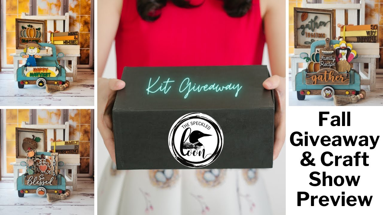 Kit Giveaway & Craft Show Preview - YouTube