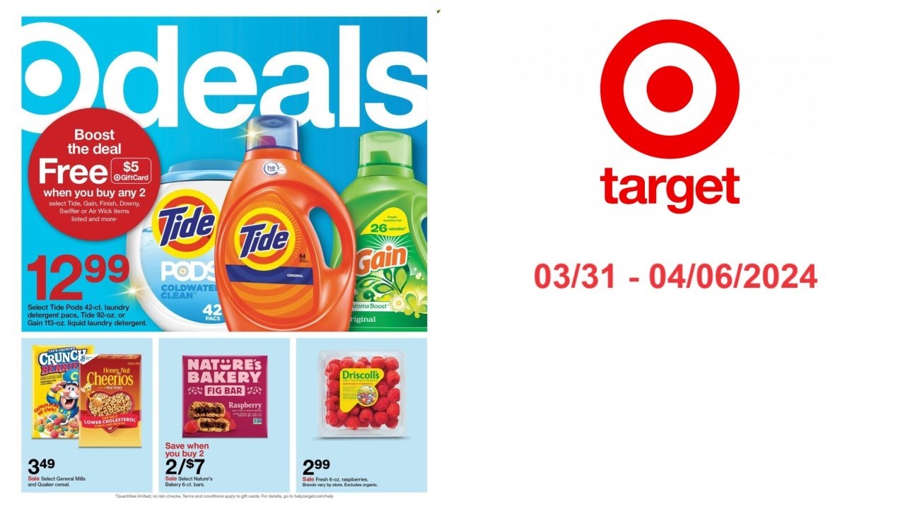 Target Weekly Ad (US) - 03/31/2024 - 04/06/2024 - YouTube