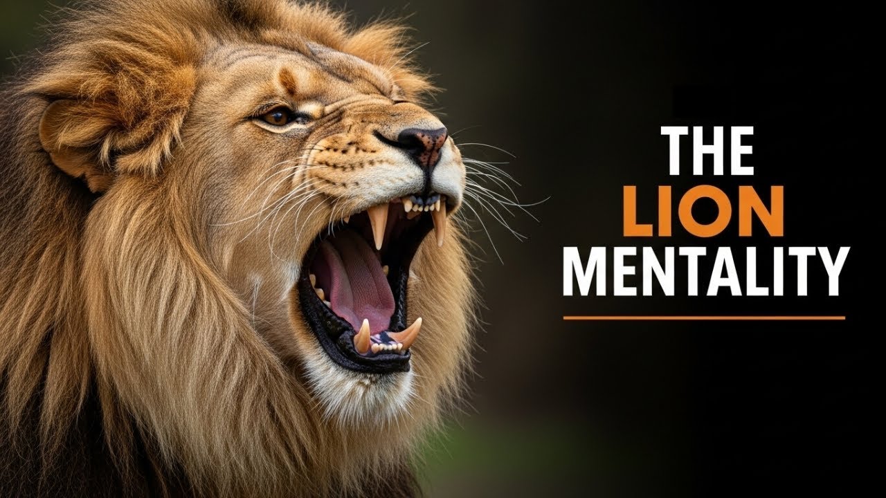 The Lion Mentality | A Cinematic Motivational Speech on Courage ...