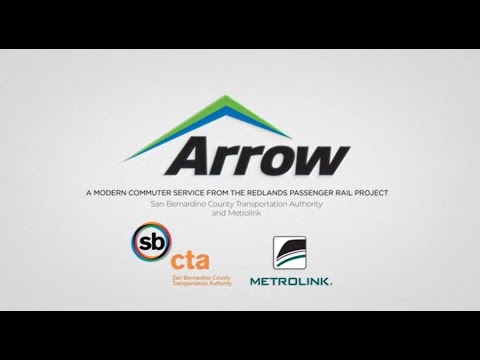 SBCTA Arrow Diesel Multiple Unit Arrival - YouTube