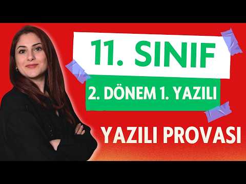 11. Sınıf Biyoloji 2. Dönem 1. Yazılı Provası