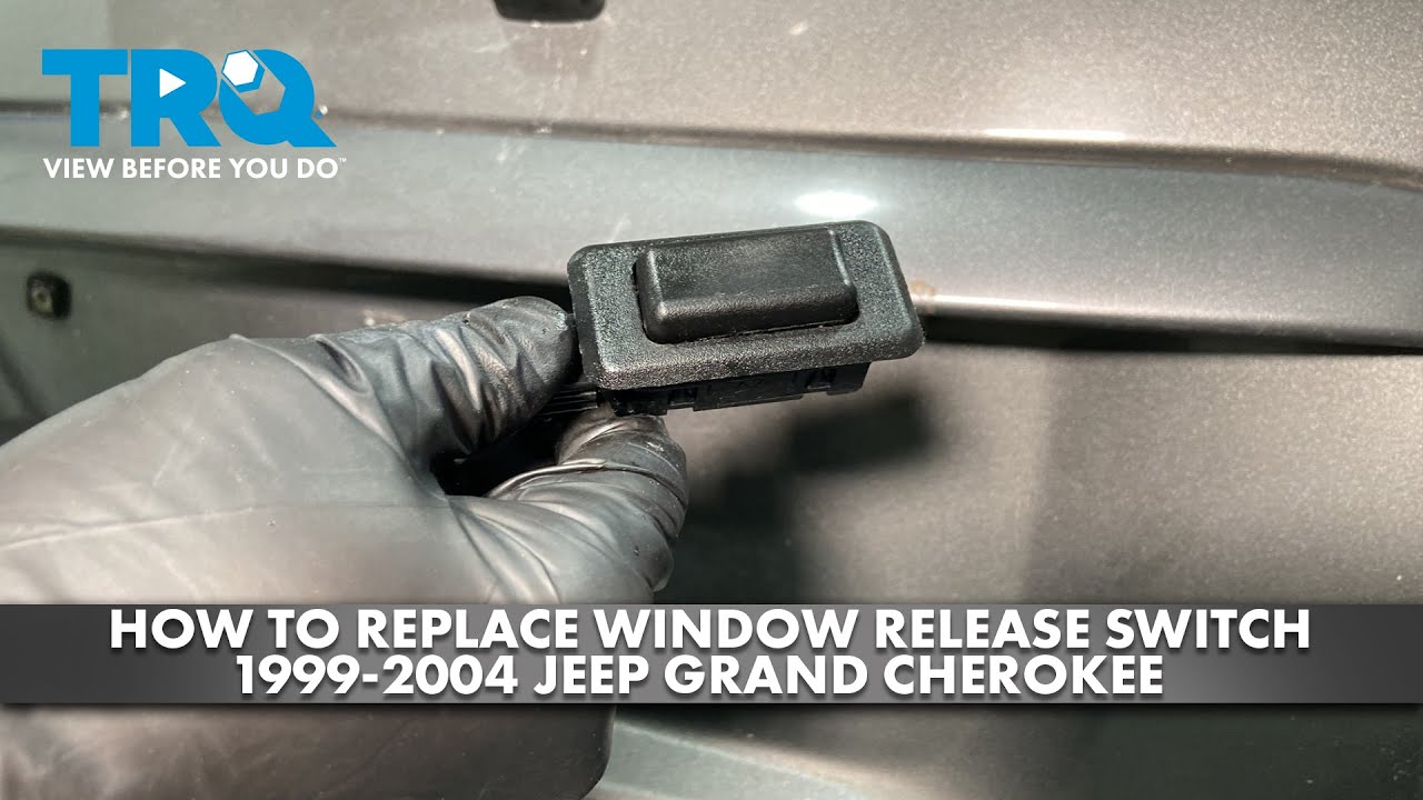 How to Replace Window Release Switch 1999-2004 Jeep Grand Cherokee ...