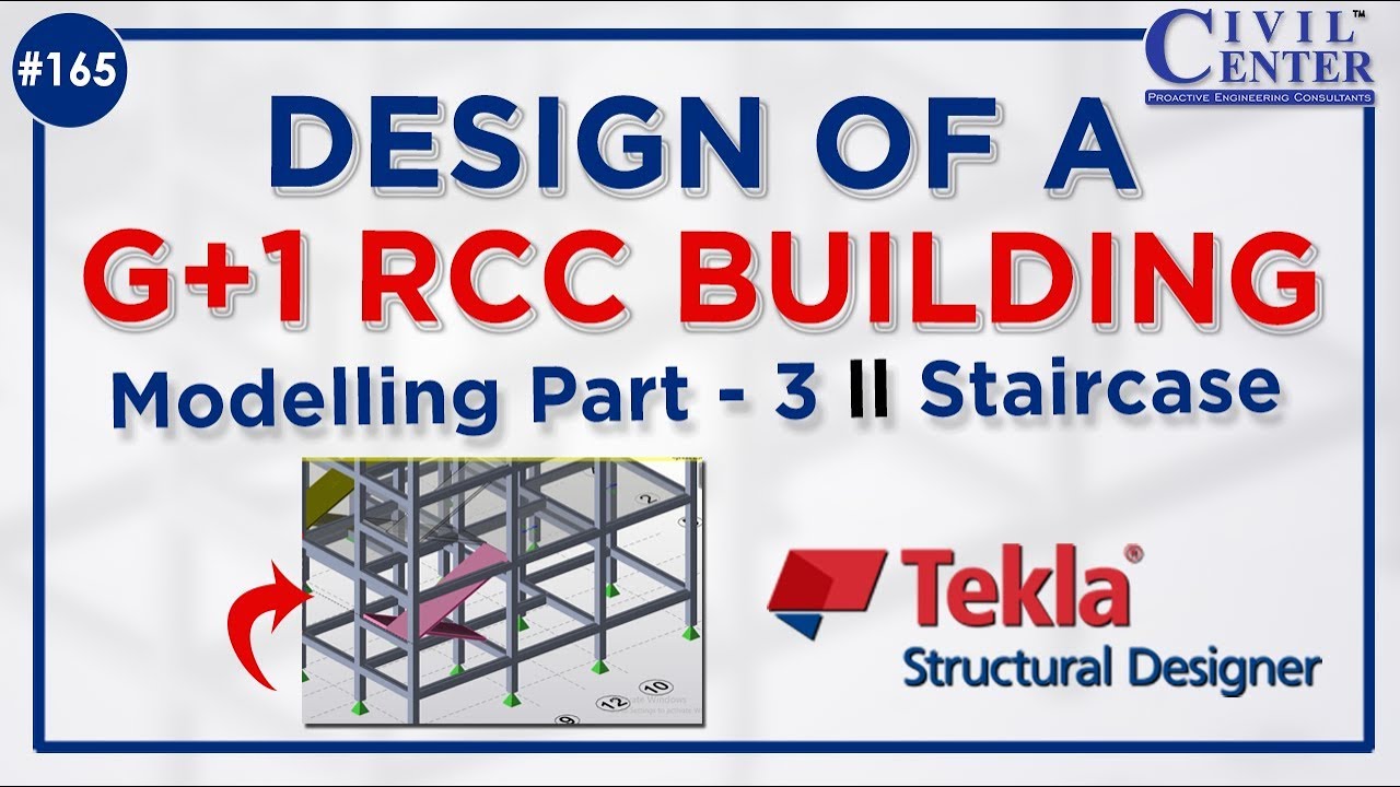 G+1 Residential Building Design in TSD: 5 || Adding Staircase - YouTube