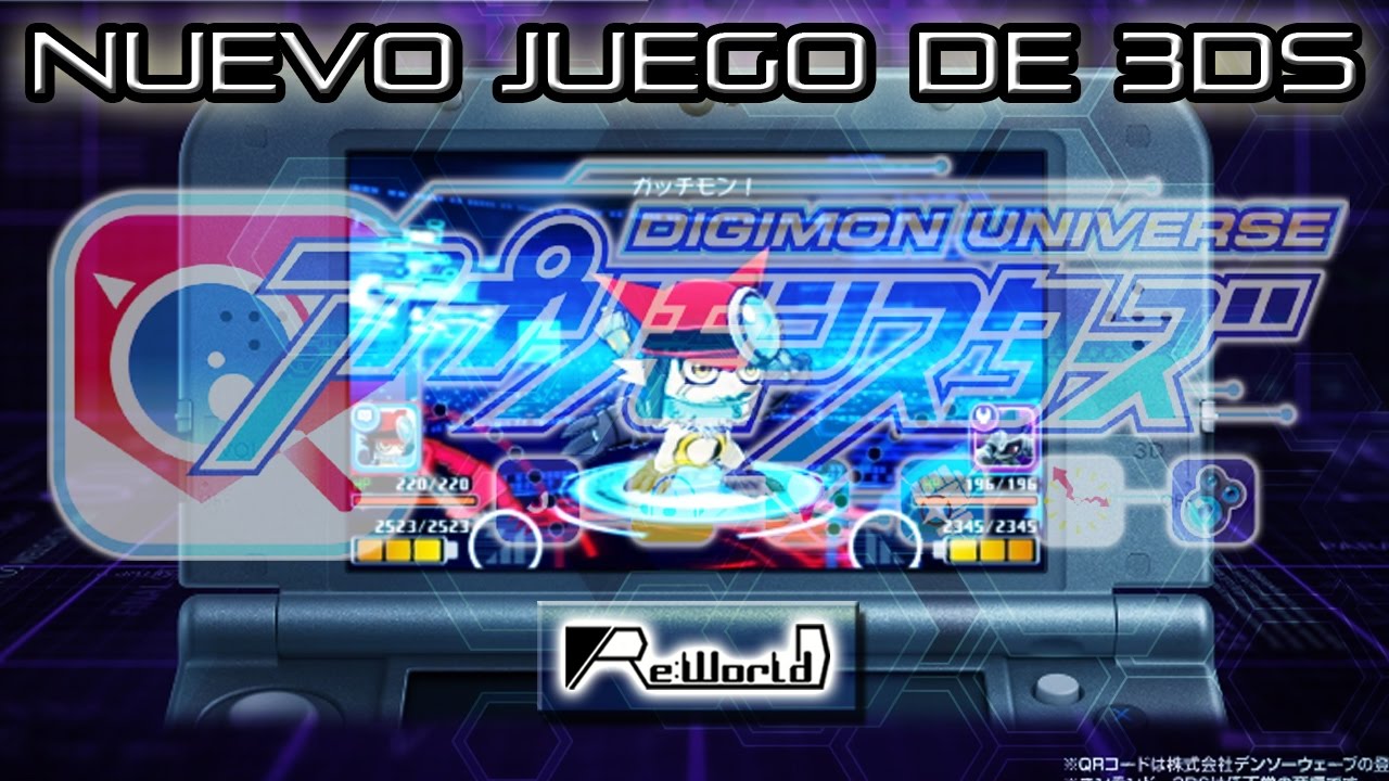 Digimon Universe ¡Nuevo juego para 3DS! (Reacción) - YouTube