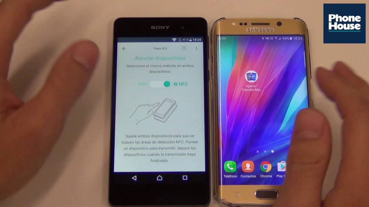 TIP: Cómo utilizar aplicación Xperia Transfer Mobile en Sony Xperia E5 ...