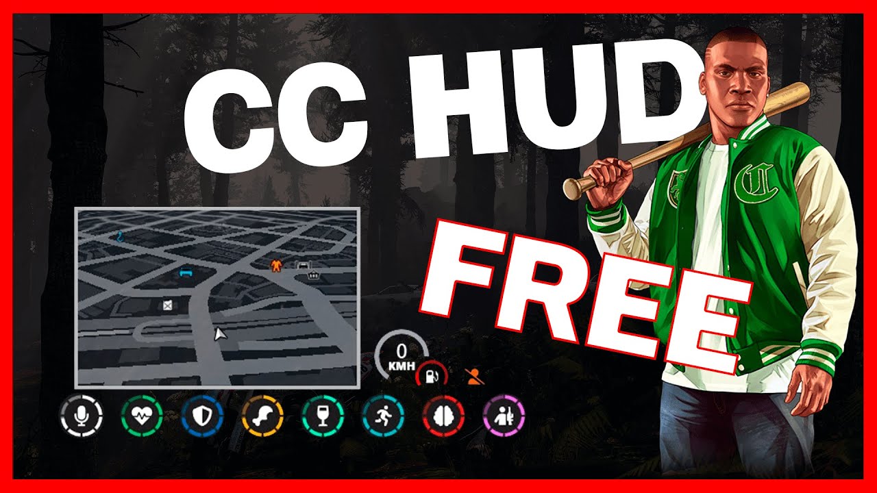 CC HUD INSTALACIÓN Y TUTORIAL FIVEM QBCORE FREE - YouTube