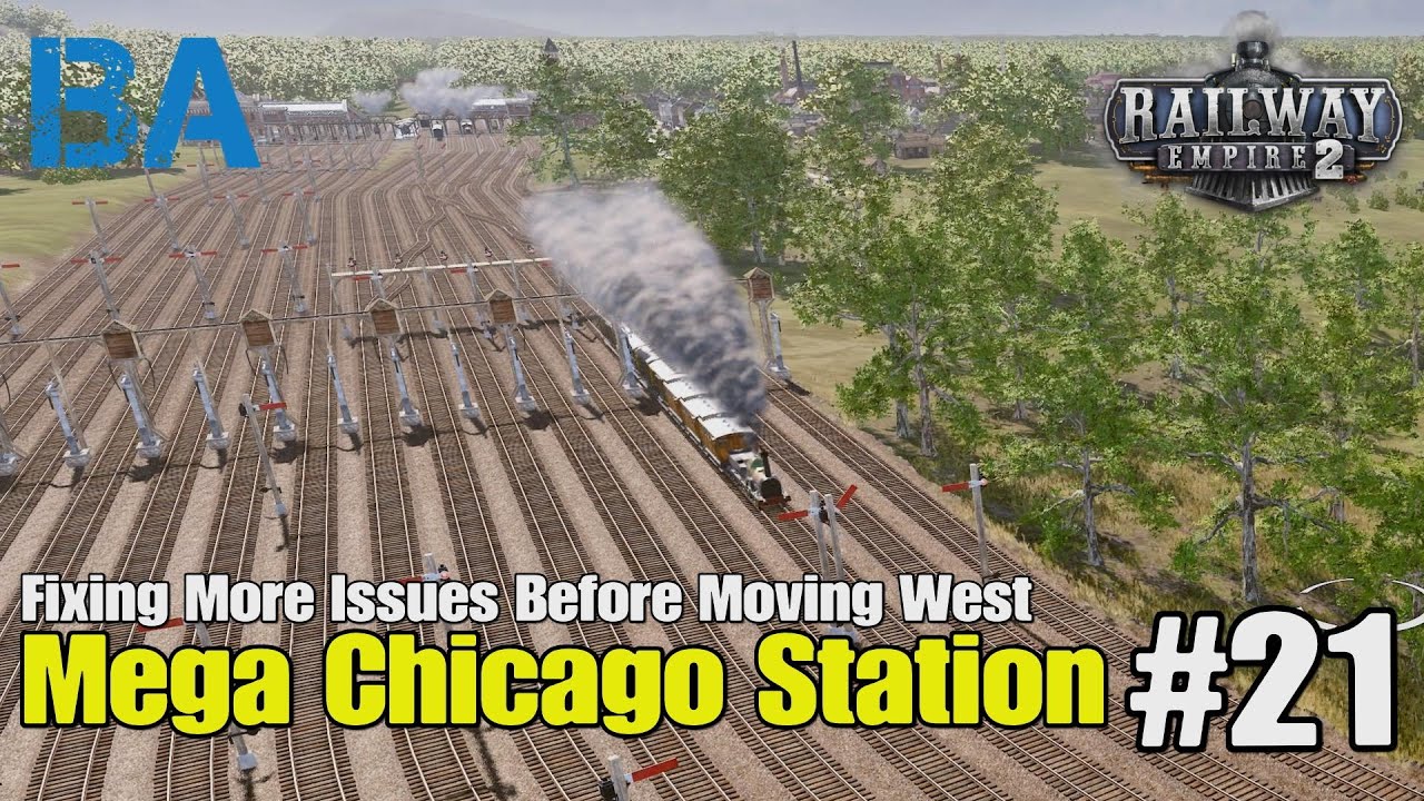(#21) Mega Chicago Station - United States - Railway Empire 2 - YouTube