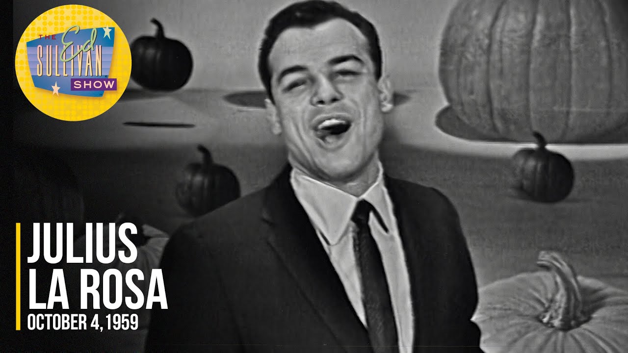 Julius La Rosa "A Fine Romance" on The Ed Sullivan Show - YouTube