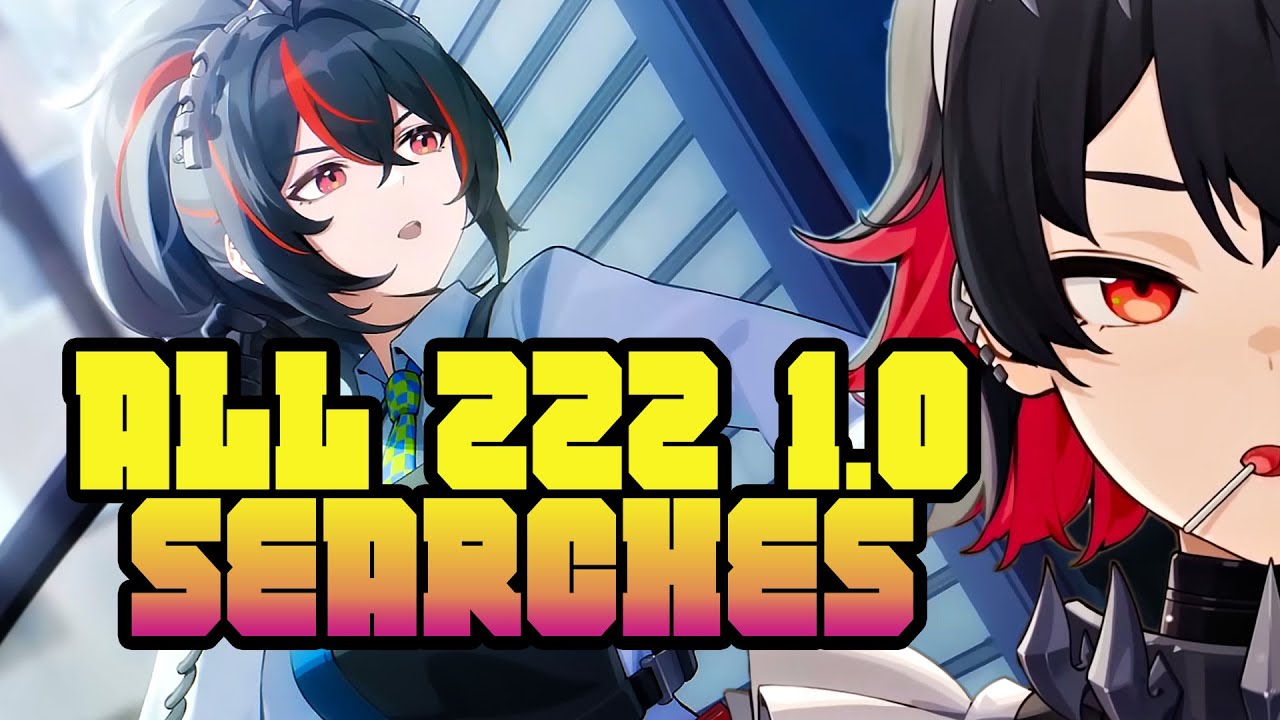 ALL MY ZZZ 1.0 SEARCHES | Zenless Zone Zero Gacha - YouTube