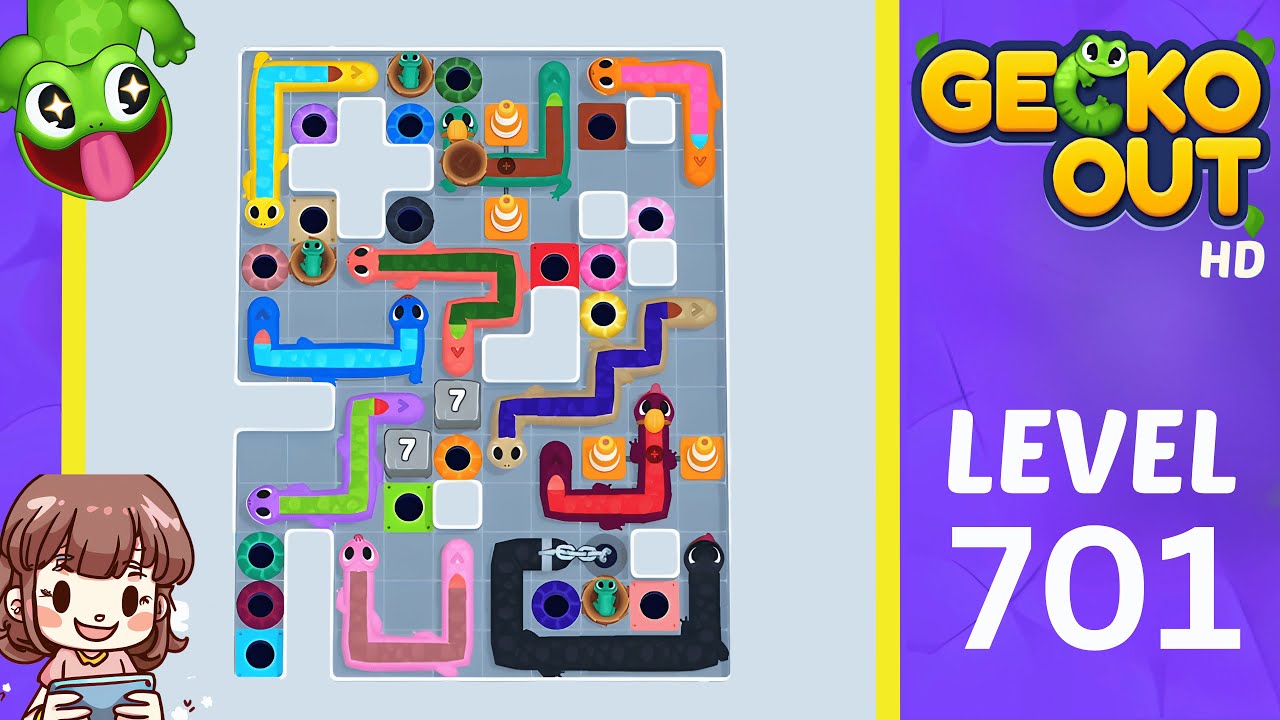 Gecko Out Level 701 Solution Walkthrough - YouTube