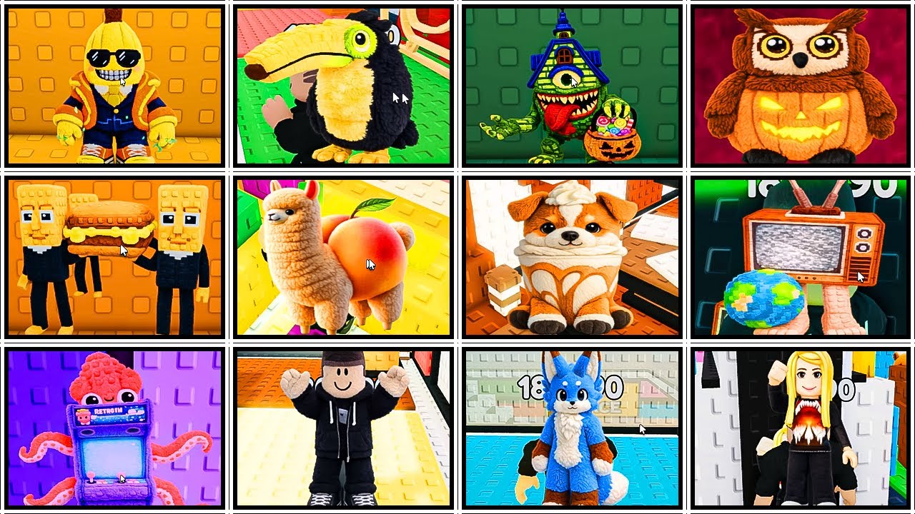 How To Get All 15 NEW BRAINROTS in Find the Plush Brainrot [190] Roblox ...