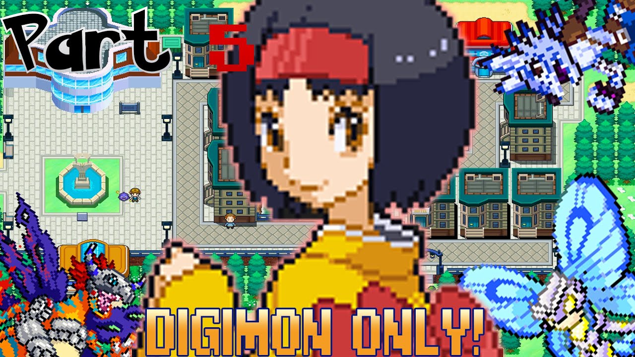 Can I beat Pokémon Infinite Fusion using ONLY DIGIMON? - Part 5 - YouTube