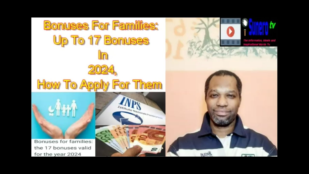 Up To 17 Bonuses In 2024 For Families: Howe To Apply For Them - YouTube