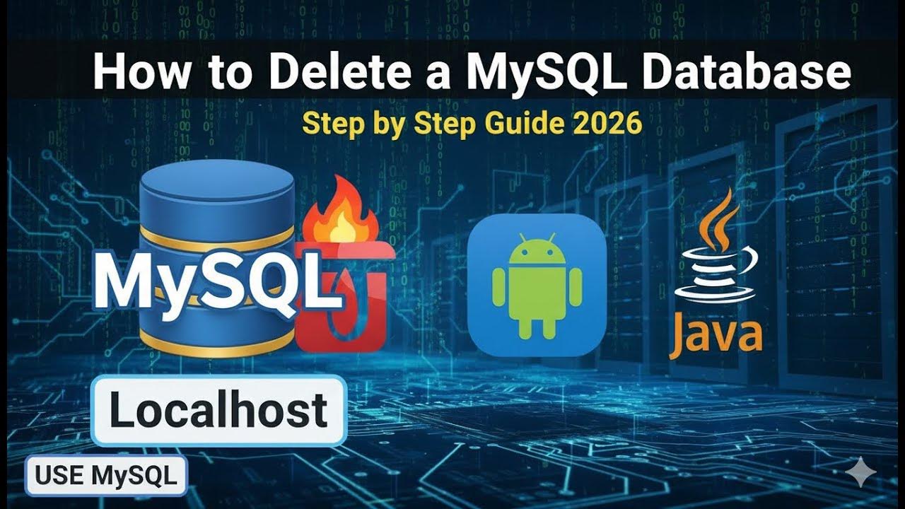 How to Delete a MySQL Database from Localhost – Step by Step Guide 2025 ...