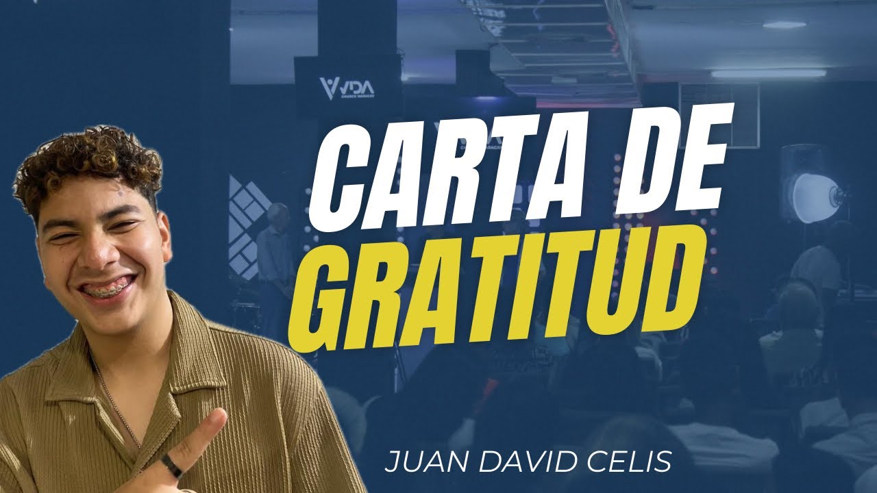 MARACAY 22/12/25 Juan David Celis - Carta de Gratitud - YouTube