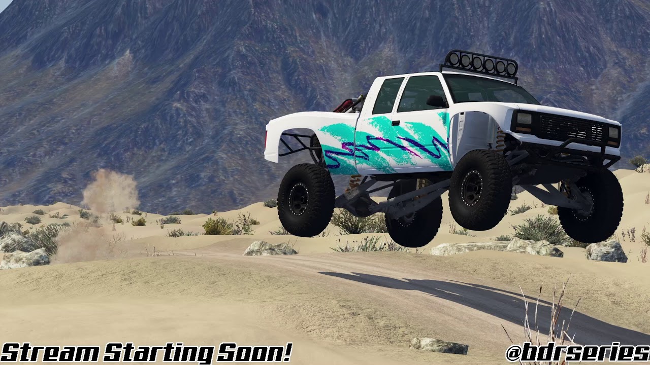 BeamNG Desert Racing Series Round 1 at Desert Trails - YouTube