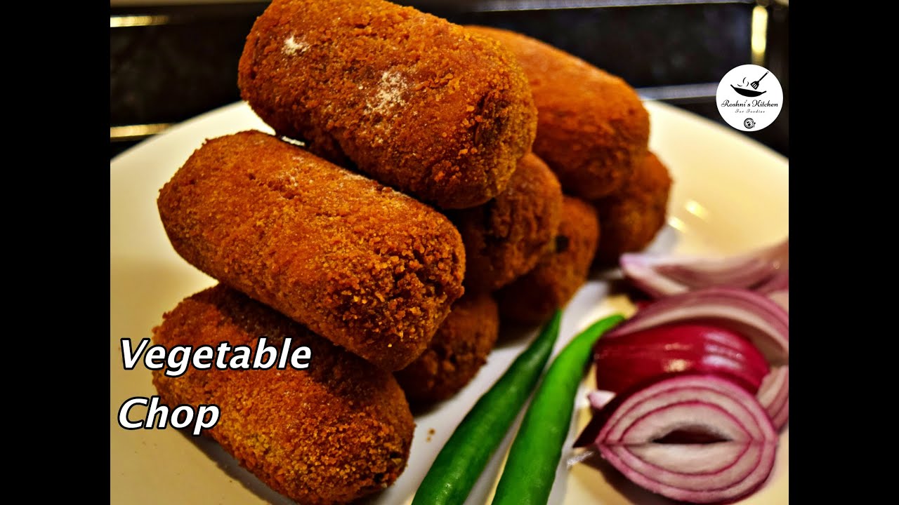 Vegetable Chop | Vegetable Cutlet | Easy Snacks Recipe | Street Food ...