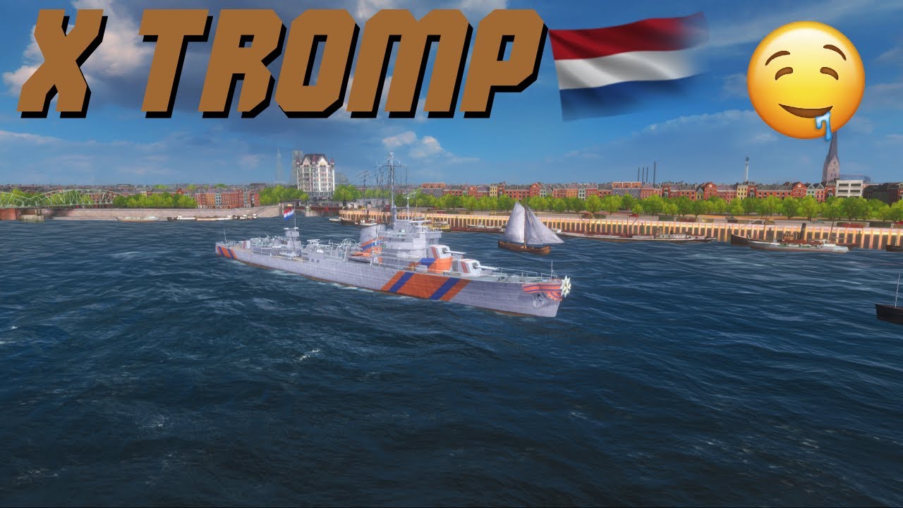 TROMP Is Gonna Make BLITZ Great Again - Tier X Dutch Destroyer Tromp ...