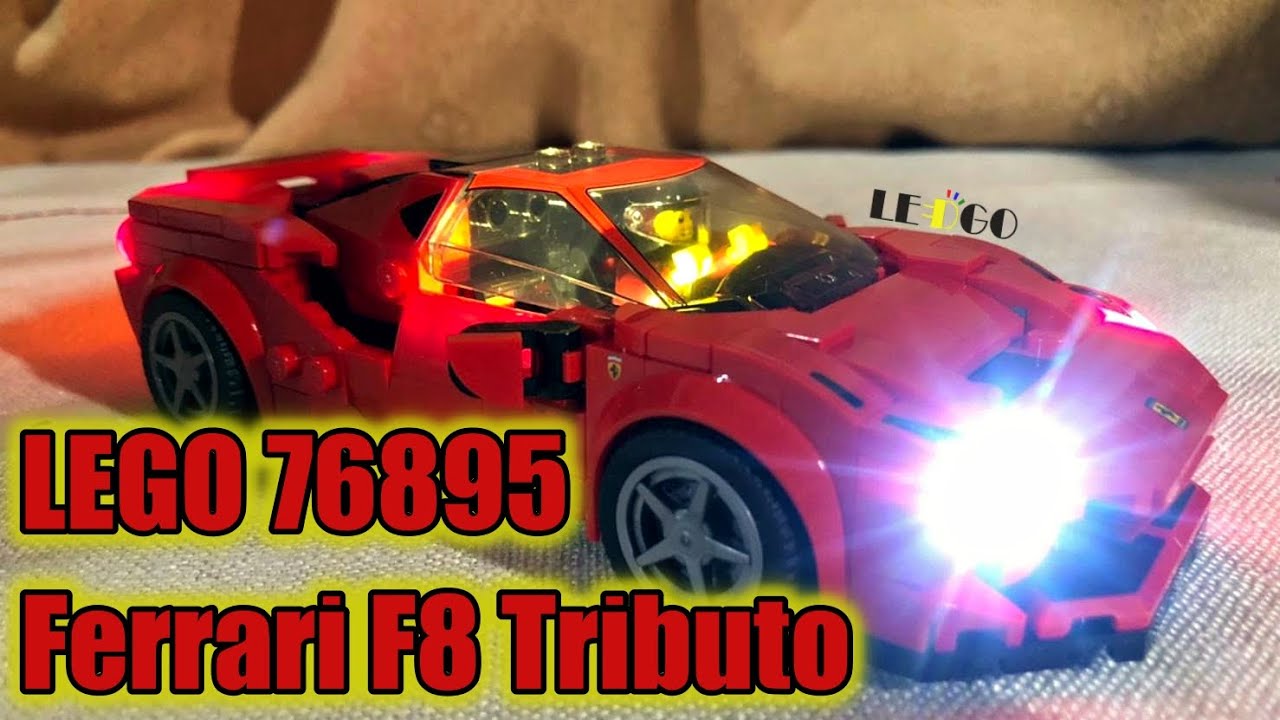 LEGO 76895 lighting install - YouTube