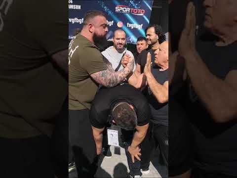 30 BORA GÜLER 30, HAYRETTİN SÖNMEZ 77 YAŞINDA İKİ STRONG MAN TÜRKİYE  ŞAMPİYONASINDA KAPIŞTILAR