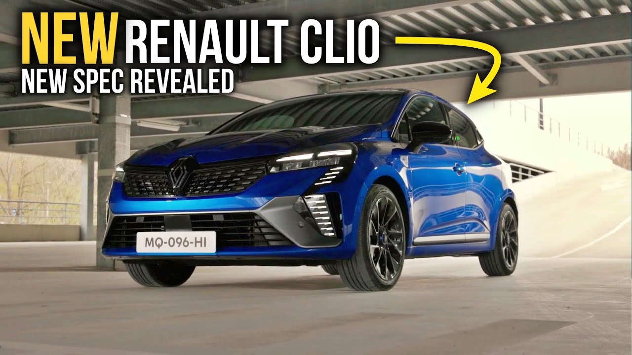NEW Renault Clio REVEALED: Updated look and new spec! - YouTube
