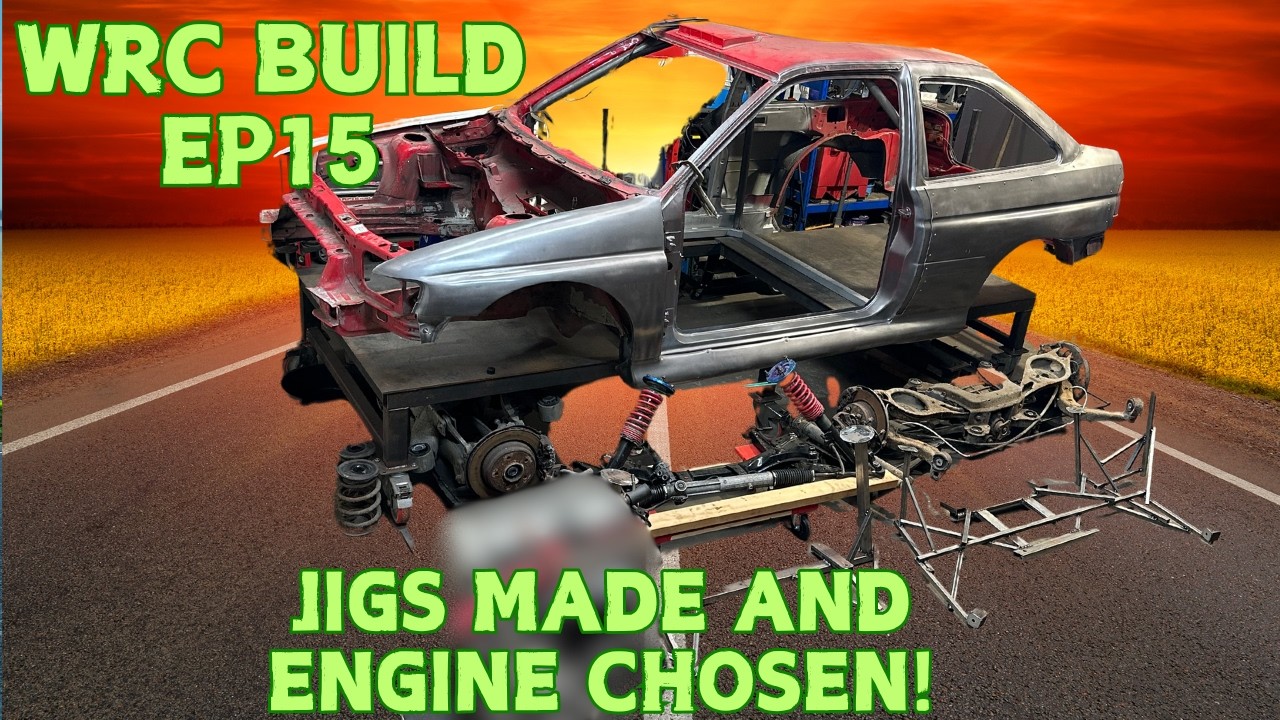 Escort Cosworth WRC Tube Chassis Build ep15 Making Jigs - YouTube