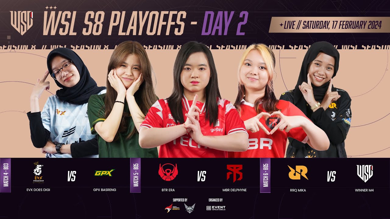 LIVE NOW - WSL S8 PLAYOFFS DAY 2 - YouTube