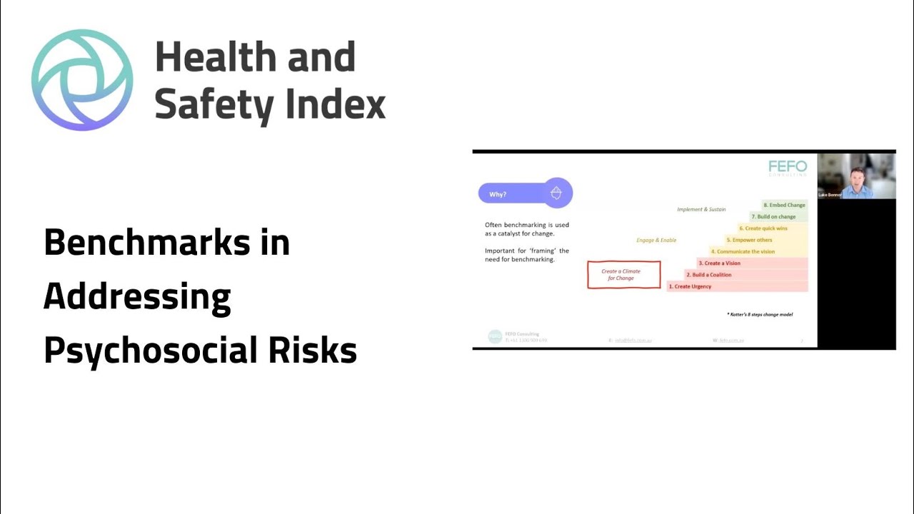 Benchmarks in Addressing Psychosocial Risks - YouTube