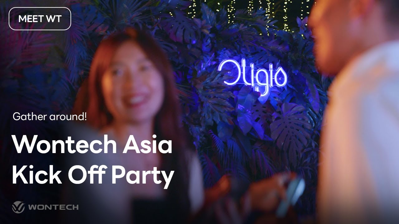 Wontech Asia Kick off Party in Bangkok🎇 - YouTube
